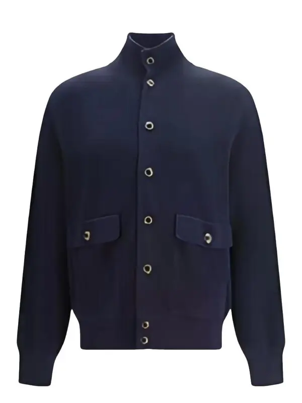 VALSTAR Button-up Cardigan - Blue