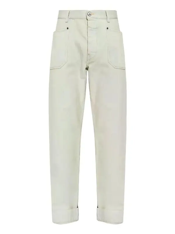 VIVIENNE WESTWOOD Patch-pocket Jeans - Neutrals