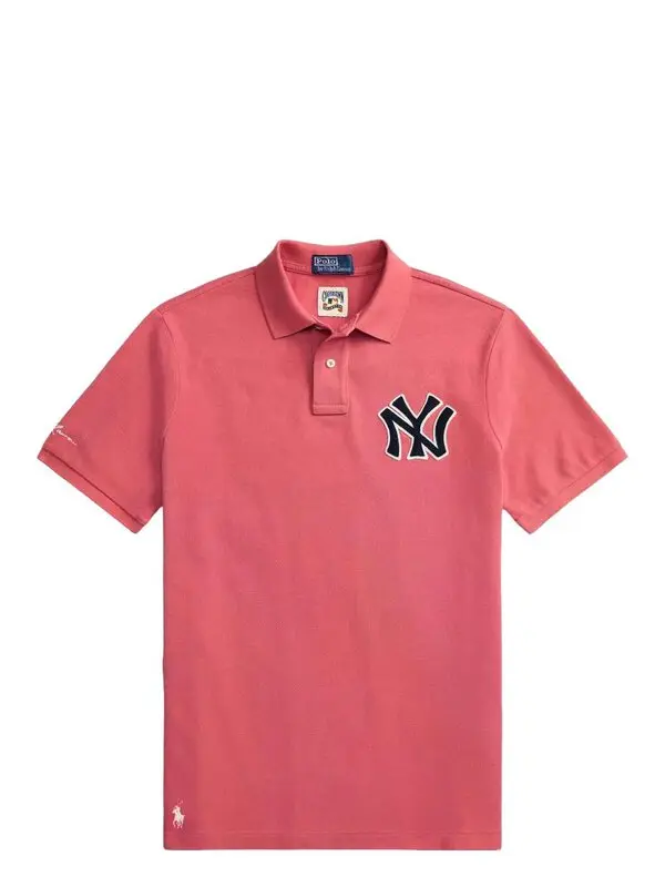 Polo Ralph Lauren X Mlb Yankees Short-sleeve Polo Shirt - Pink