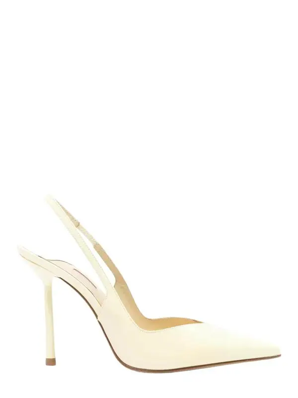 LE SILLA Vivienne Slingback Pointed Pumps - Yellow