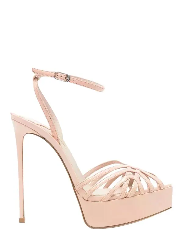 LE SILLA Embrace Platform Caged Sandals - Pink