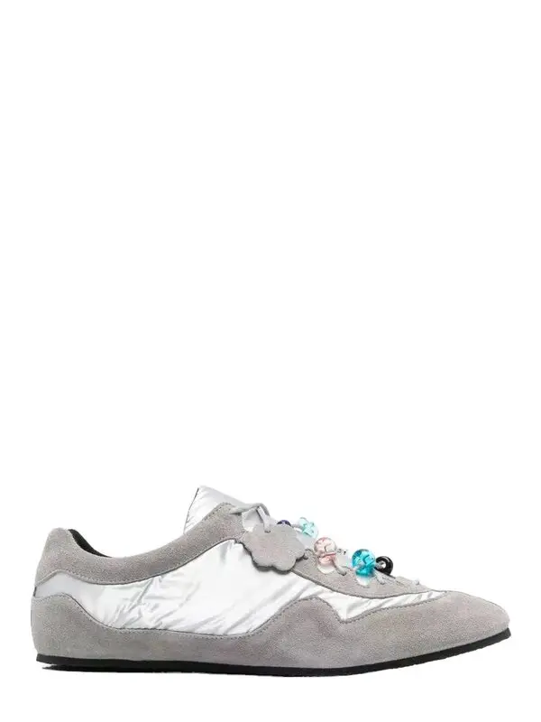 Cecilie Bahnsen Blaise Embellished Sneakers - Grey