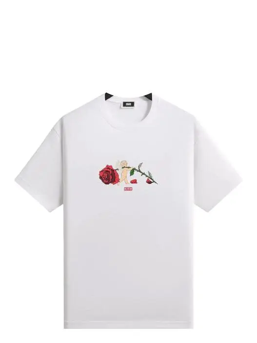 Kith Cupid Rose Tee Shirt - White