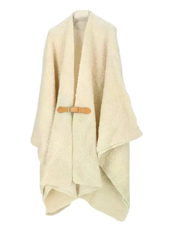 TOD'S Buckled Poncho - Neutrals