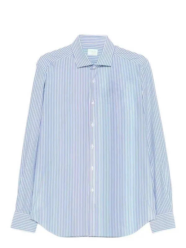 XACUS Taylor Striped Shirt - Blue