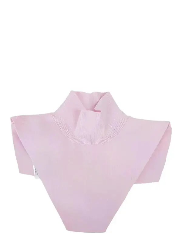 JIL SANDER Knit Bib - Pink