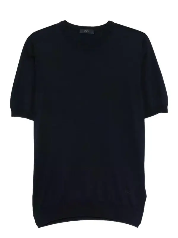 FAY Short Sleeve T-shirt - Blue