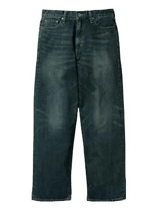 NEIGHBORHOOD Washed Denim Dp Wide Pant - Indigo