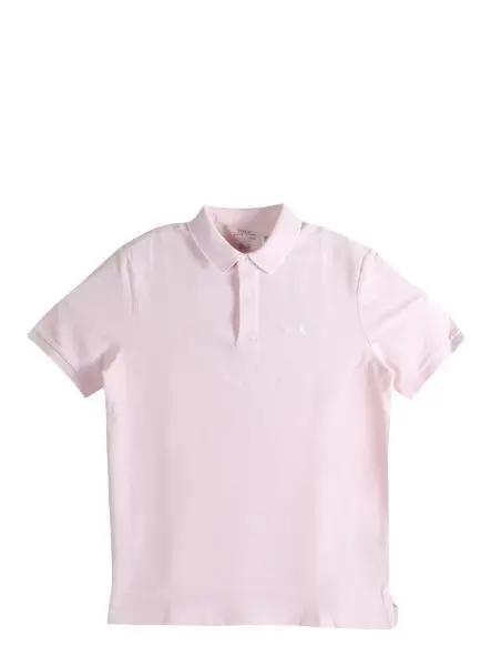 Polo Ralph Lauren Short Sleeve Oxford Polo - Garden Pink/white