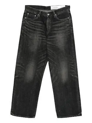 NEIGHBORHOOD Washed Denim Dp Wide Pant - Black