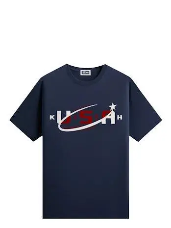 Kith Team Usa Star Tee Shirt - Nocturnal