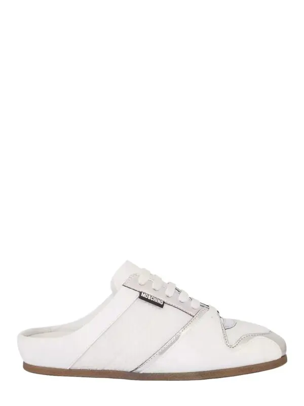 Moschino Panelled Sneakers - White