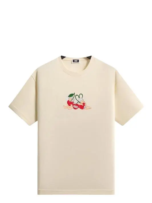 Kith Cherry Bunch Tee Shirt - Sandrift