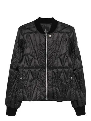 Rick Owens X Moncler Woven Flight Jacket - Black
