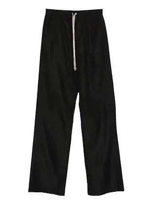 Rick Owens X Moncler Woven Drawstring Pants - Black