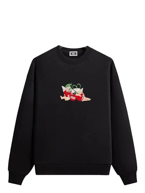 Kith Cherry Bunch Nelson Crewneck Sweatshirt - Black