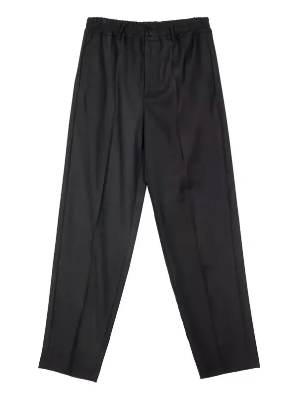 GRIFONI Elasticated-waist Trousers - Black