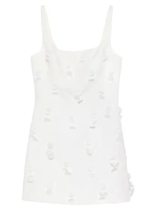 Simkhai Cailinn Floral Mini Dress - White
