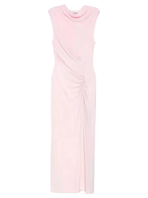 Simkhai Acacia Draped Midi Dress - Pink