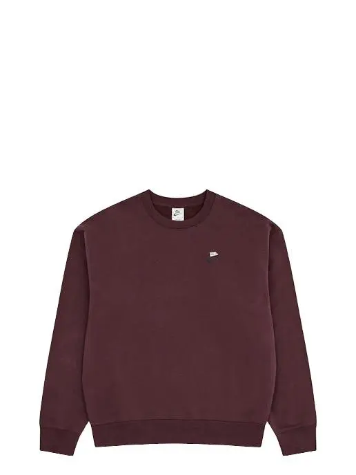 Nike X Dsm Dover Street Market Fleece Crewneck Sweatshirt - Burgundy