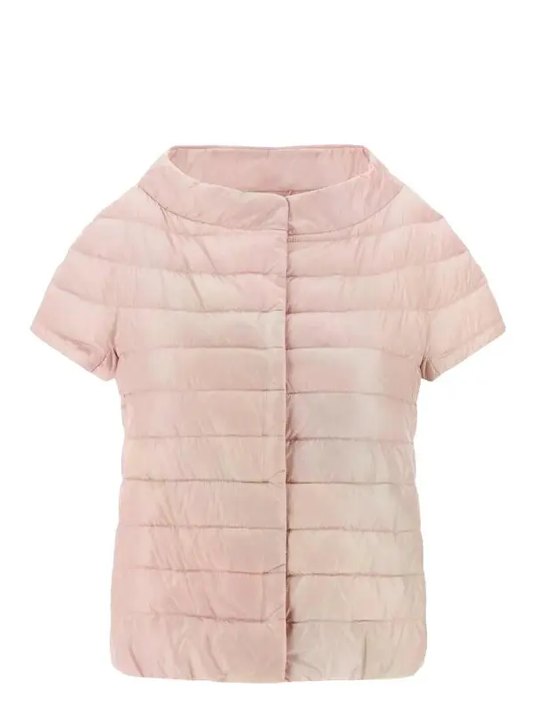 Herno Quilted Short-sleeve Jacket - Pink