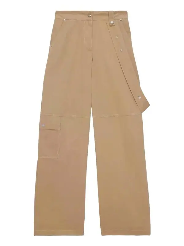 MSGM Pocket Detail Trousers - Neutrals