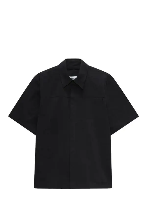 MSGM Short Sleeve Shirt - Black