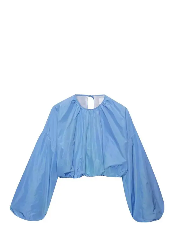 MSGM Crew-neck Blouse - Blue