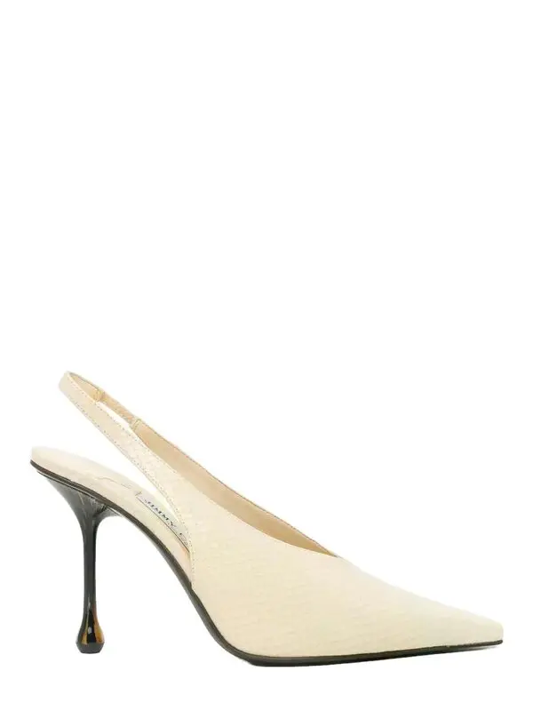 JIMMY CHOO 95mm Isa Pumps - Neutrals