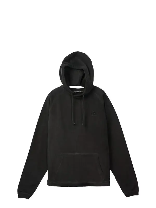 Camper Long-sleeve Kangaroo-pocket Hoodie - Black