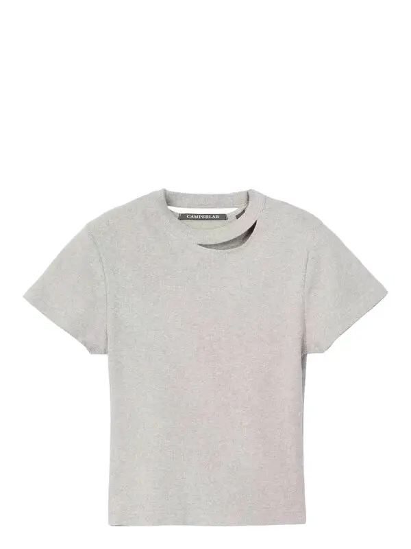 Camper Cut-out T-shirt - Grey