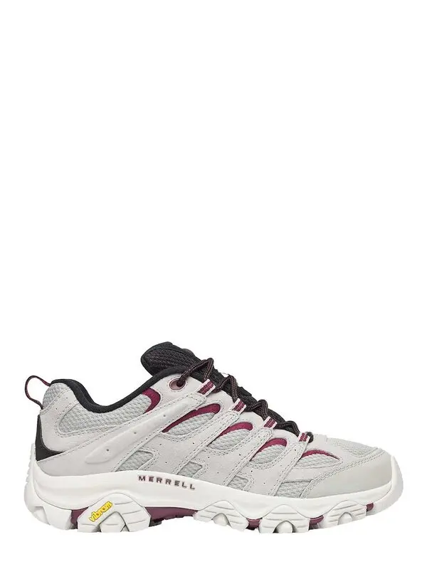 Merrell Moab 3 Lace Up Sneakers - Pigeon/dark Cherry
