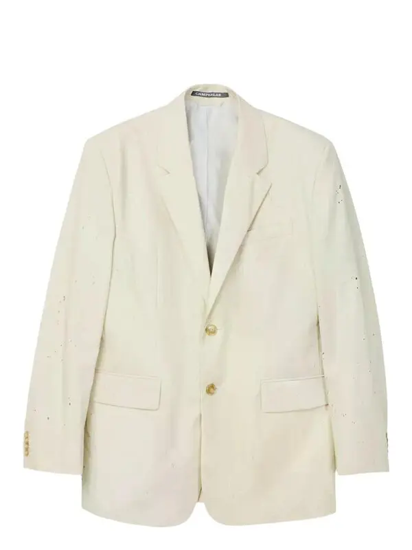 Camper Button Blazer - Neutrals