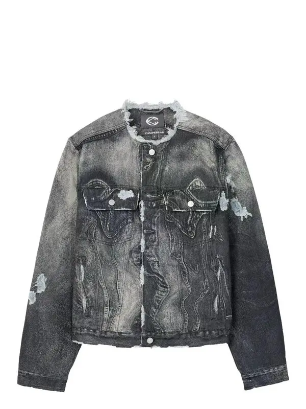 Camper Denim Trucker Jacket - Black