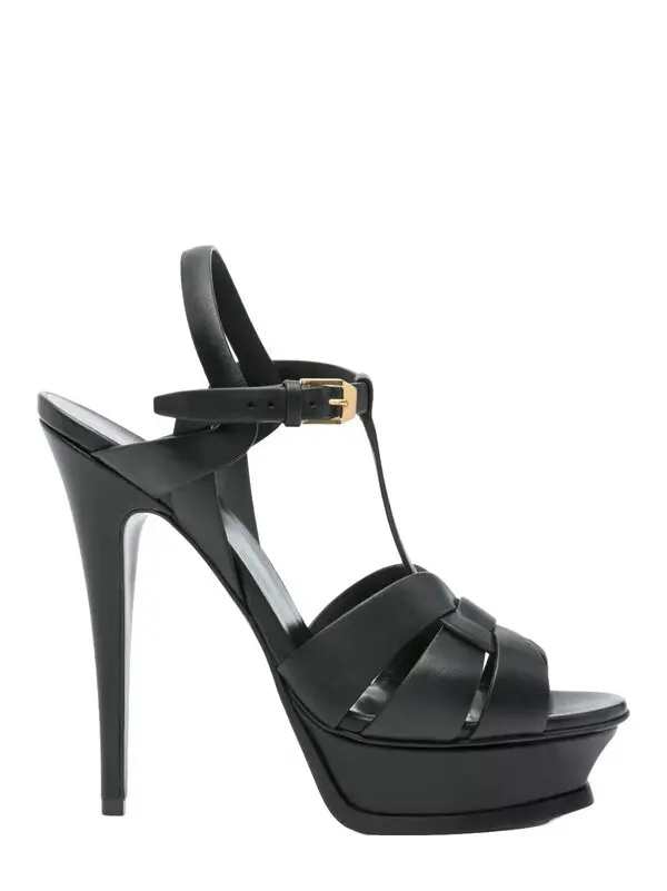 Saint Laurent 150mm Tribute Sandals - Black