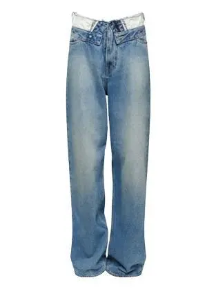 MAISON MARGIELA 5 Pockets Inverse Pants - Light Blue