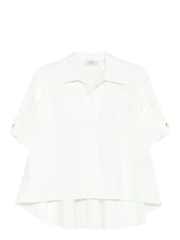 Agnona Collared Blouse - White