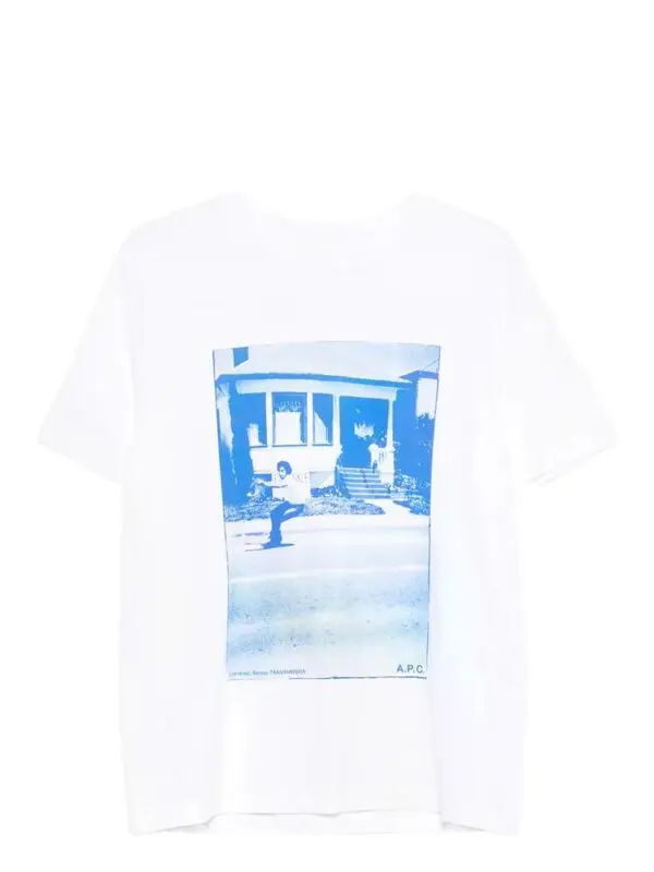 A.p.c. California Graphic T-shirt - White