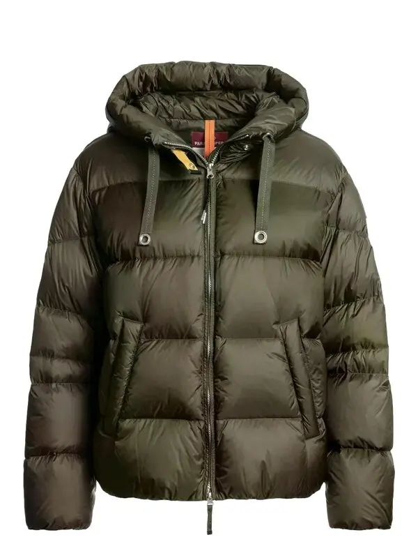 PARAJUMPERS Tilly Hooded Quilted Puffer Jacket - Green