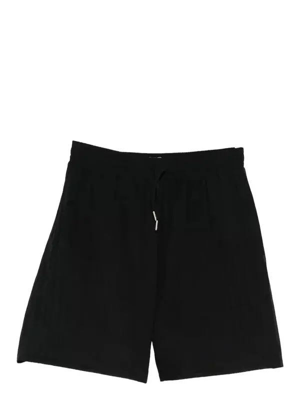 ARTE ANTWERP Drawstring-fastening Textured Shorts - Black