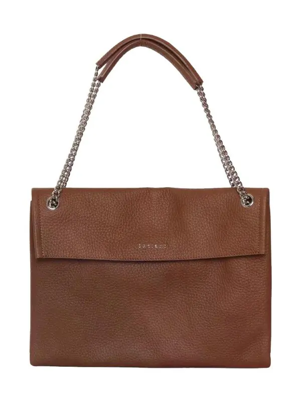ORTIGNI Venus Soft Midi Shoulder Bag - Brown