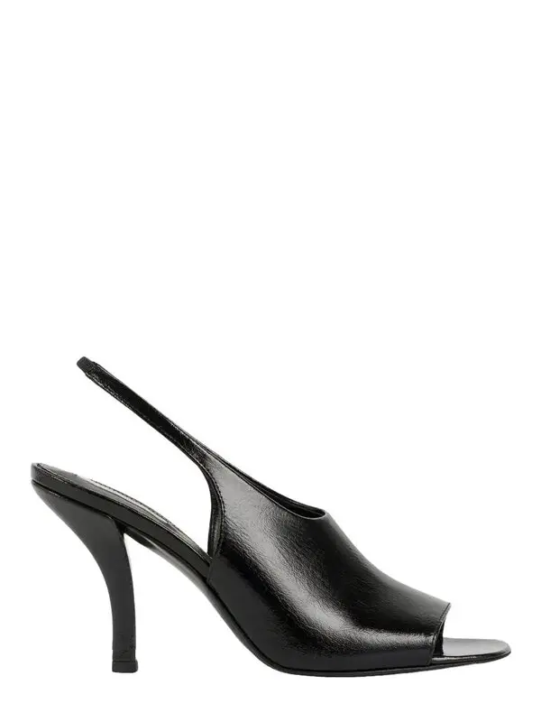 TOTEME Heeled Slingback Pumps - Black