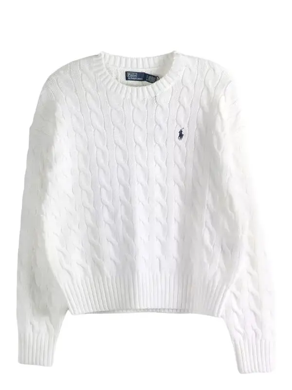 Polo Ralph Lauren Cable-knit Sweater - White
