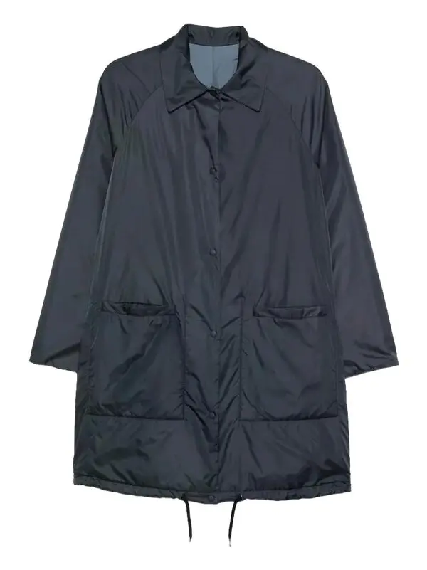 Aspesi Reversible Padded Coat - Blue