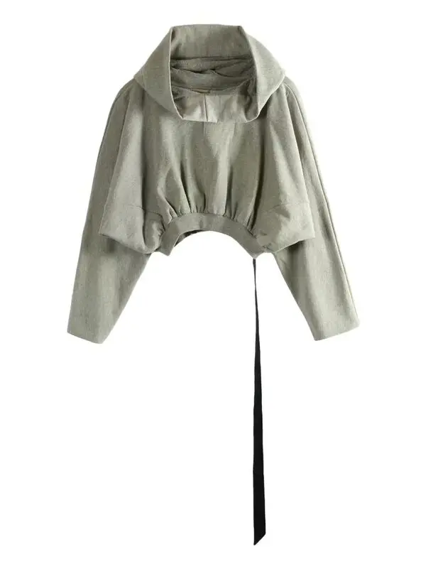 Rick Owens Boxy Hoodie - Grey