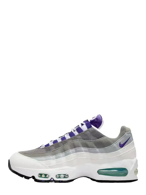 Nike Air Max 95 Lace-up Sneakers - Grey