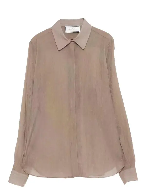 Tagliatore Patch Shirt - Neutrals