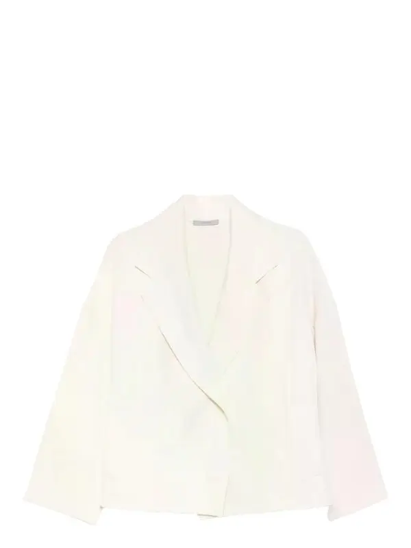 Dusan Notched-lapel Jacket - Neutrals