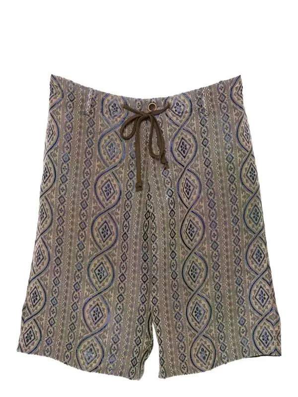UMA WANG Pallor Shorts - Neutrals