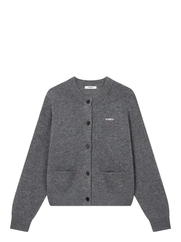STUDIO TOMBOY Buttoned Cardigan - Grey